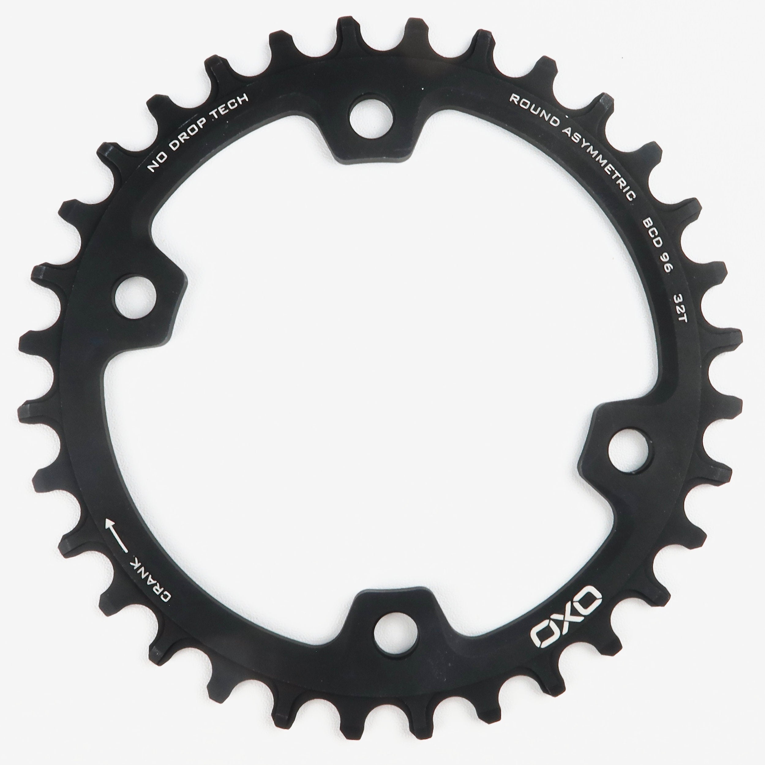 OXO BCD-96 Asymmetric Oval Chainring – Strummer Bikes & Components