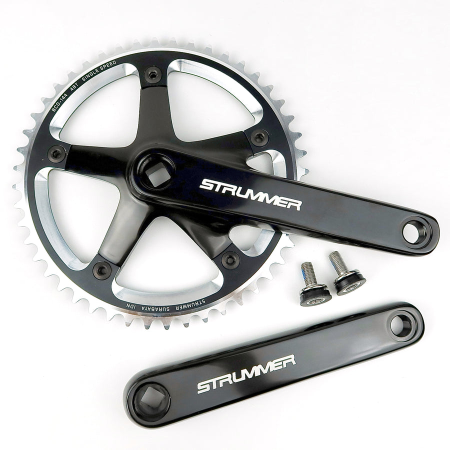 Strummer CW-885 Chainwheel/Crankset for Square Taper BB Fixed Gear – Strummer Bikes & Components