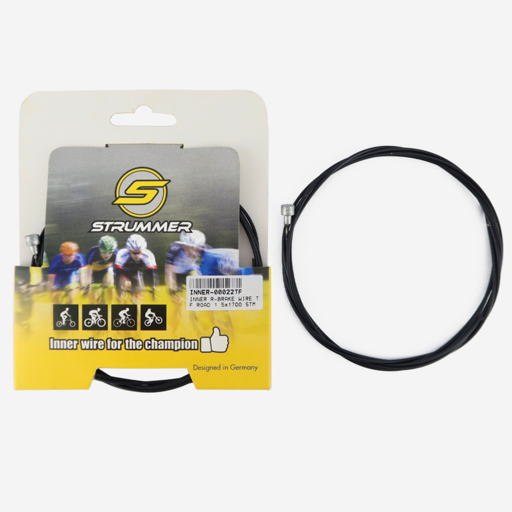 Strummer Inner Rear Brake Wire (Road, 1.5x1700 mm), Made in Taiwan ...